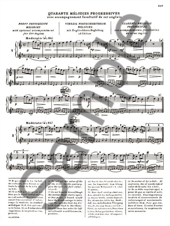 A. M. R. Barret - Metodo completo di Oboe Volume 3 - Partition - di ...