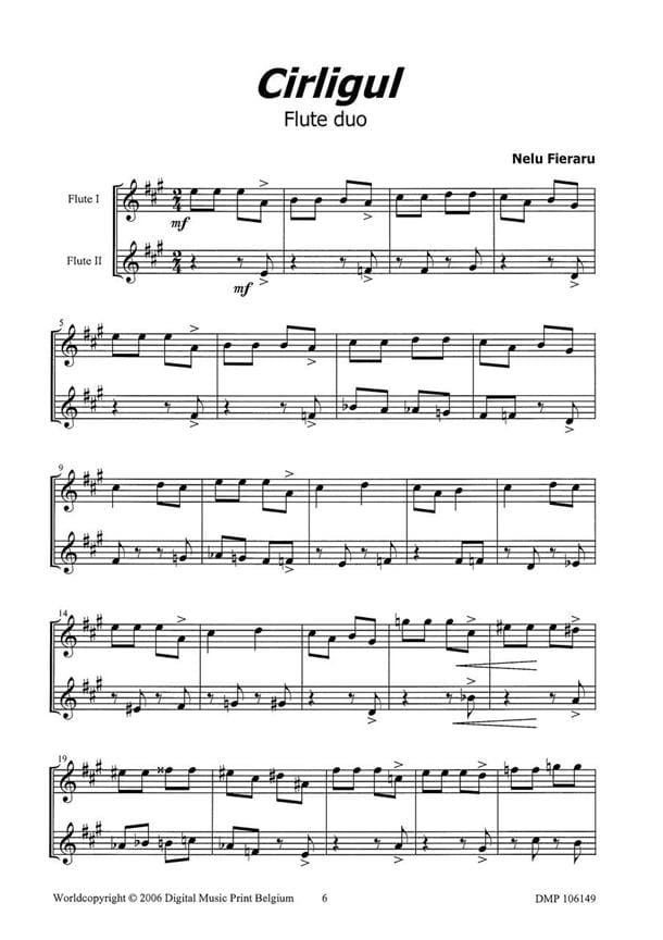 Traditionnels - 12 Romanian Folk Dances - Partition - di-arezzo.fr