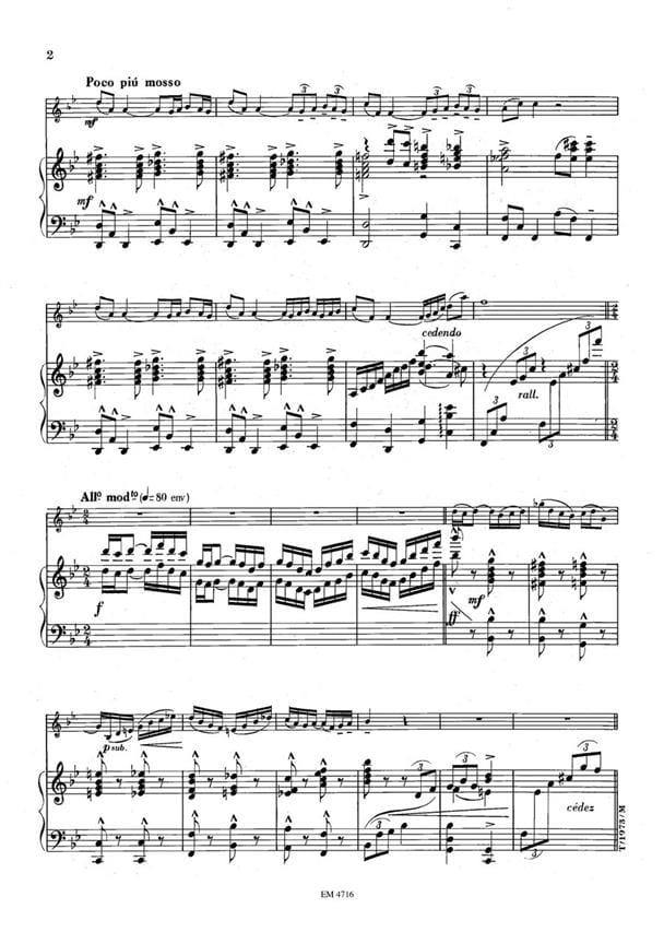 Arabesque en sib majeur - Dorsselaer Willy Van - Partition