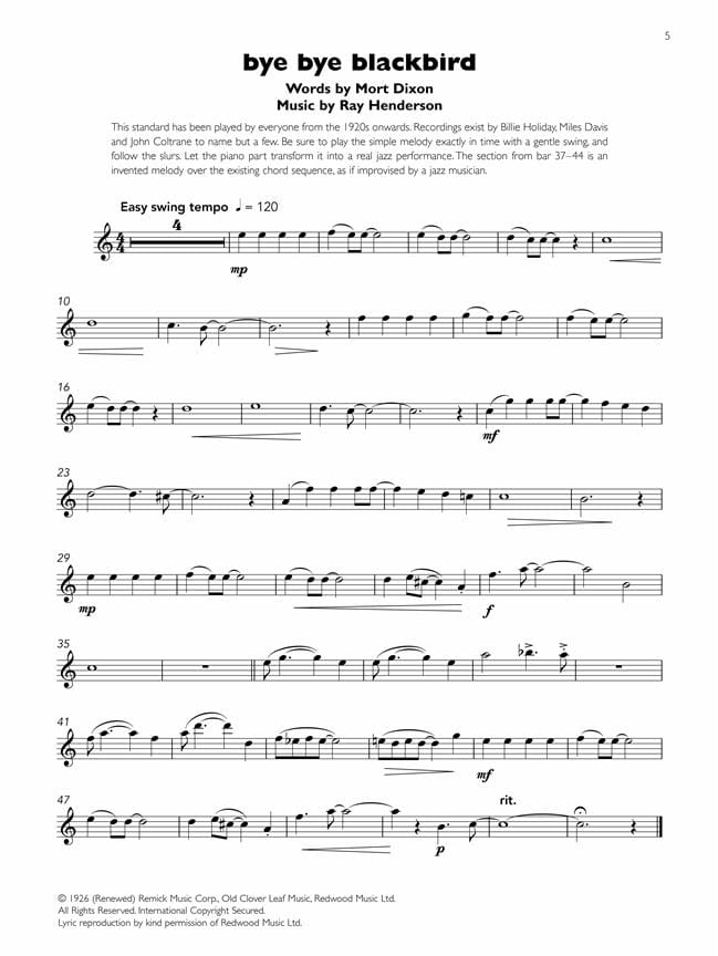 Ned Bennett - La collezione di sax jazz - Partition - di-arezzo.it