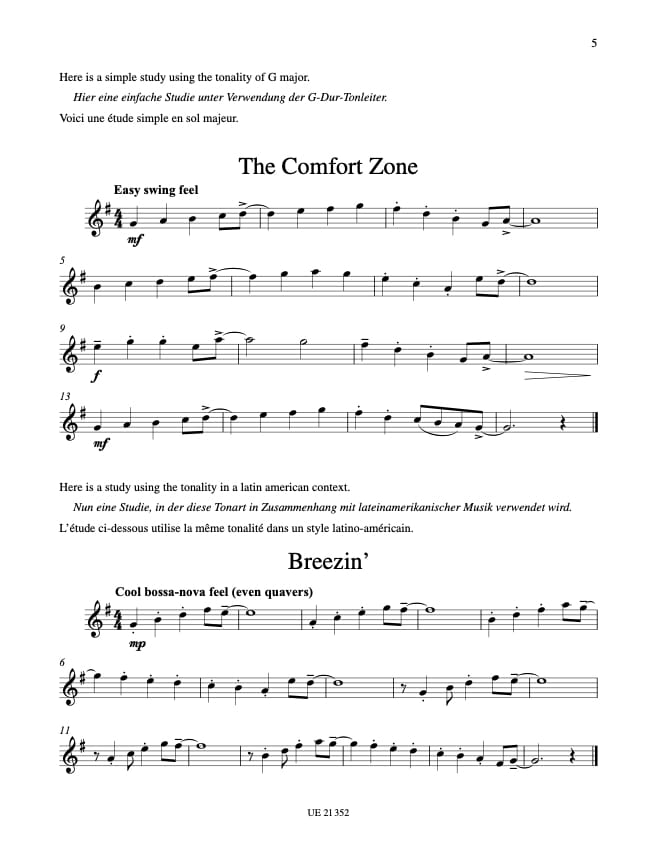 James Rae - Estudios de Escala de Jazz - Flauta - Partition - di-arezzo.es